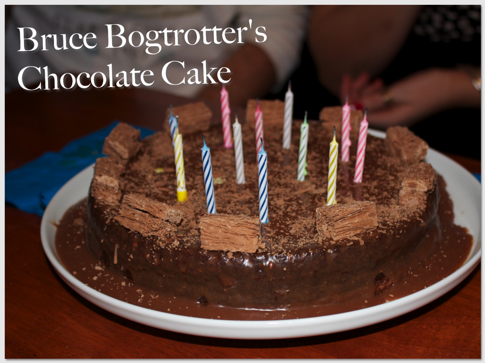 Bruce Bogtrotter’s Chocolate Cake | My Bloggable Day